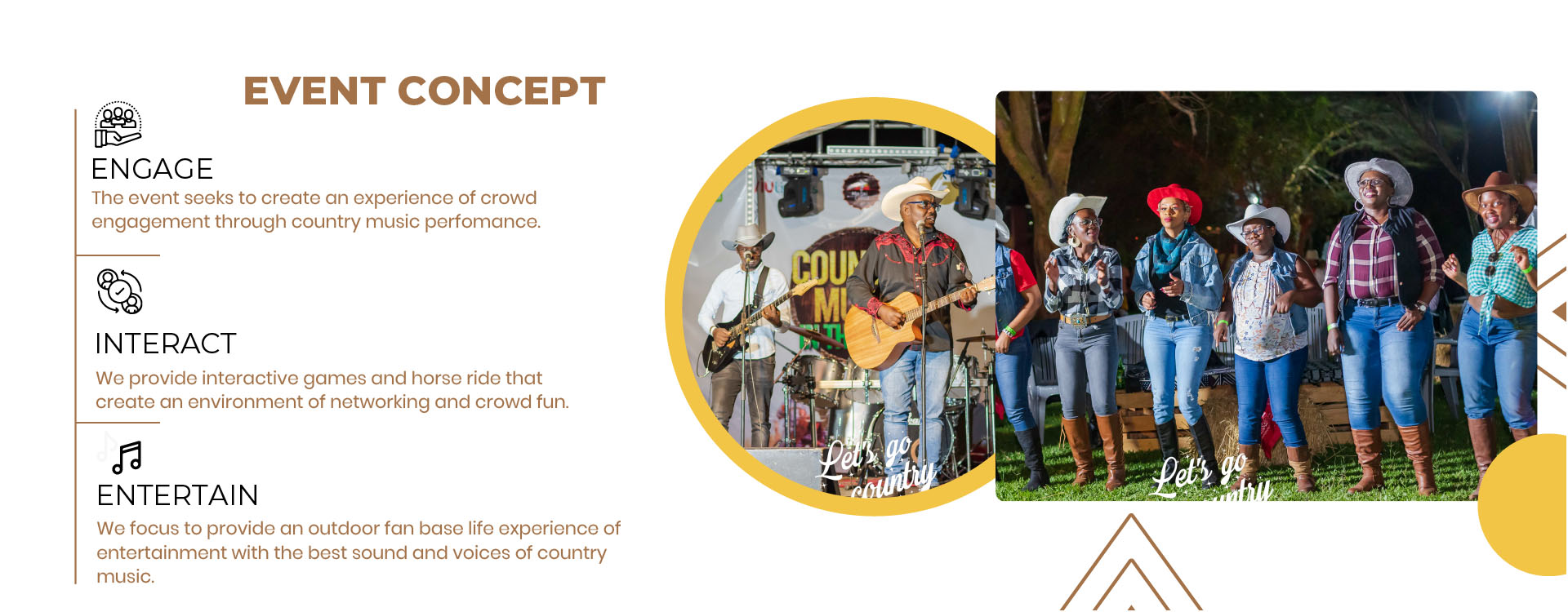 Let's Go Country – Presenting a diversified country music